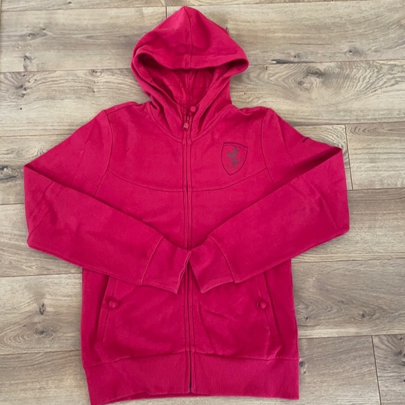 Puma | Other | Ferrari Puma Red Hoodie | Poshmark